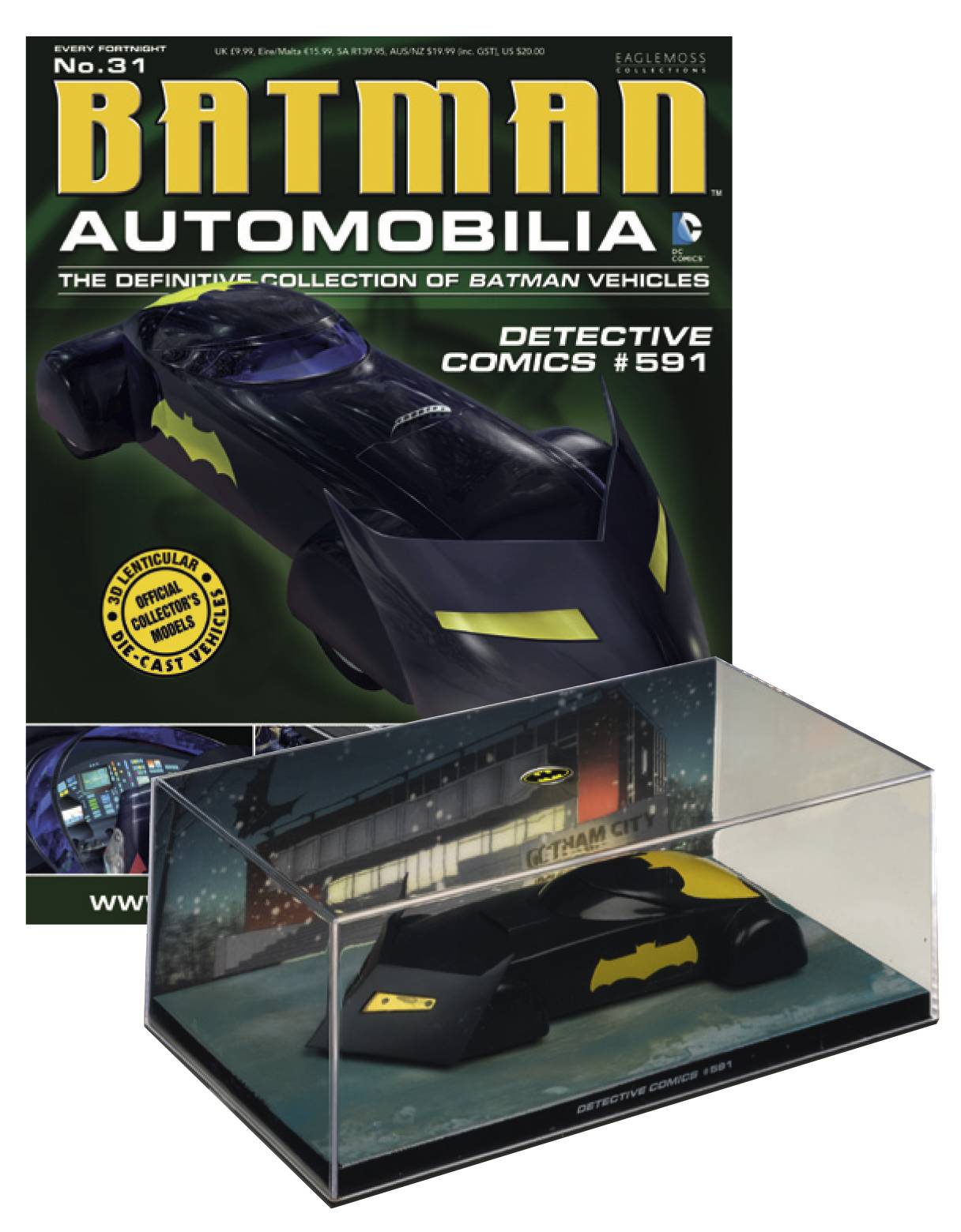 Eaglemoss DC Comics Automobilia #031 Detective Comics #591 | Fanboy ...