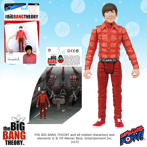 Bif Bang Pow, Big Bang Theory, Howard, 3 3/4-Inch, Exclusive, Figure ...