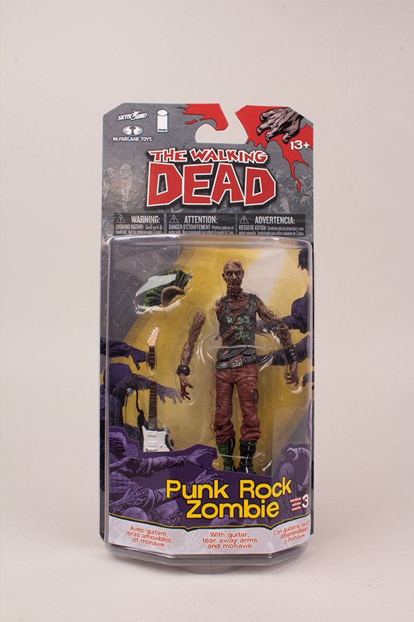 McFarlane Walking Dead Comic Series 3 Punk Zombie Figure | Fanboy ...