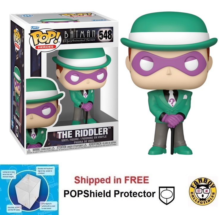 Funko POP DC Comics Batman Animated Series The Riddler #548 | Fanboy ...
