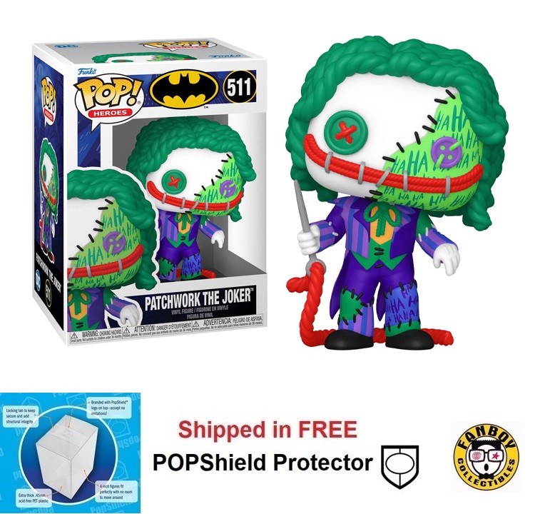 Funko POP DC Comics Patchwork Joker #511 | Fanboy Collectibles