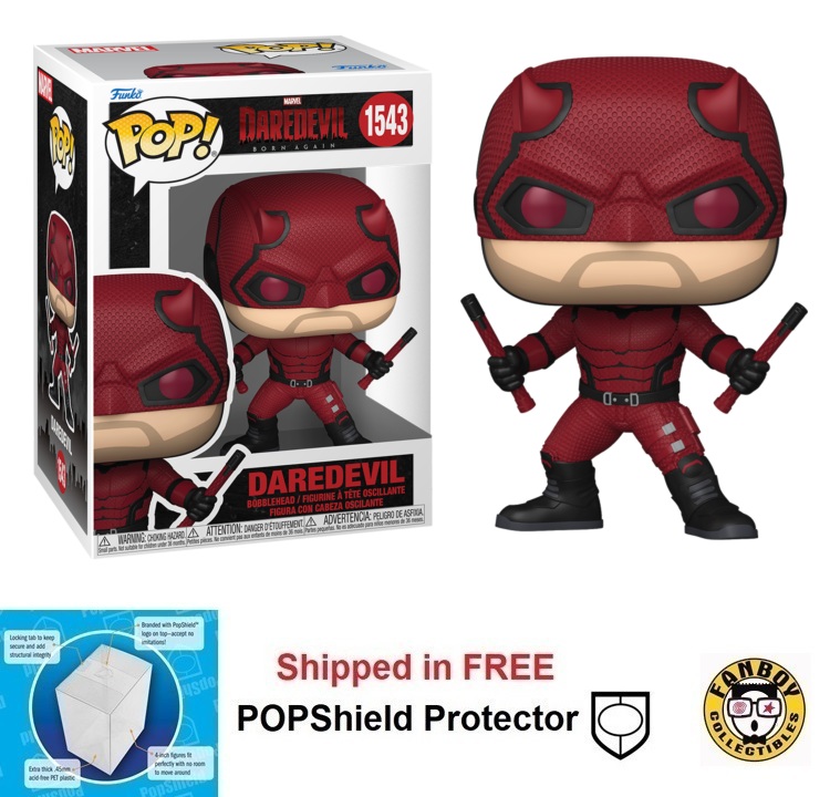 Funko POP Marvel Daredevil Born Again Daredevil #1543 | Fanboy Collectibles