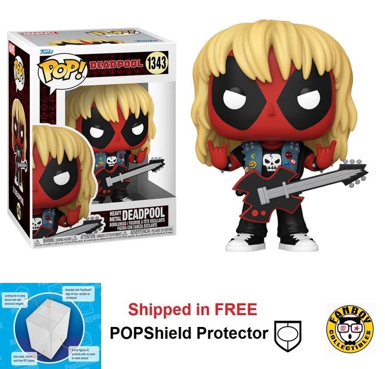 Funko POP Marvel Deadpool Heavy Metal Deadpool #1343 | Fanboy Collectibles