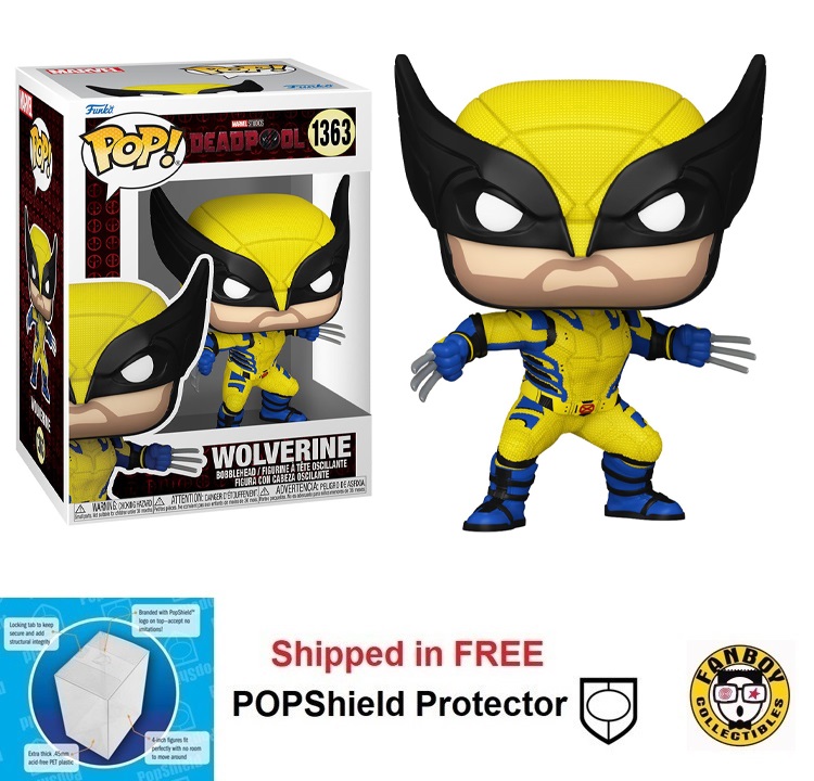 Funko POP Marvel Deadpool & Wolverine - Wolverine #1363 | Fanboy ...