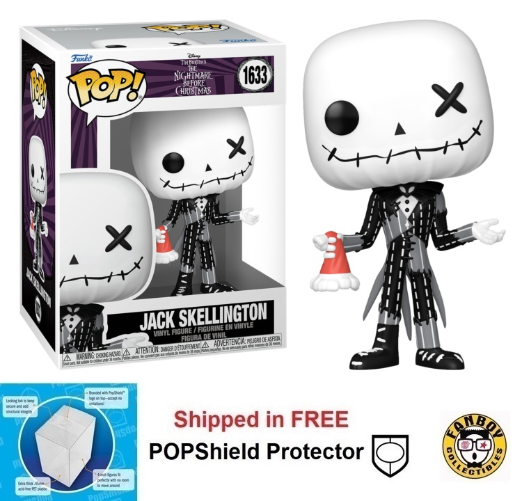 Funko POP Disney Nightmare Before Christmas Patchwork Jack Skellington ...