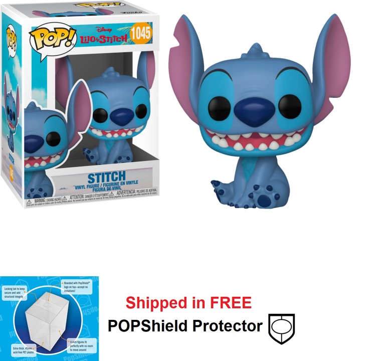 Funko POP Disney Stitch Sitting - #1045 | Fanboy Collectibles