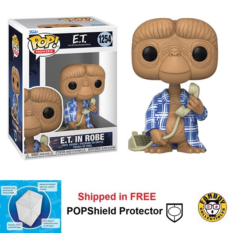 Funko POP E.T. the Extra-Terrestrial E. T. in Robe #1254 | Fanboy ...