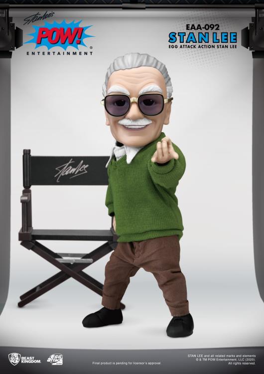 Beast Kingdom, Stan Lee, Egg Attack, Figure, Marvel, Marvel Comics, EAA ...