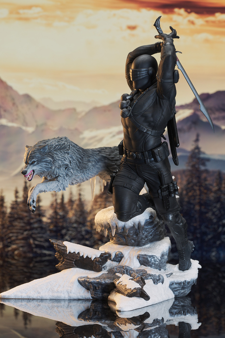 Diamond Select, Gallery ,G. I. Joe, Snake Eyes, Statue, ninja, Mark ...