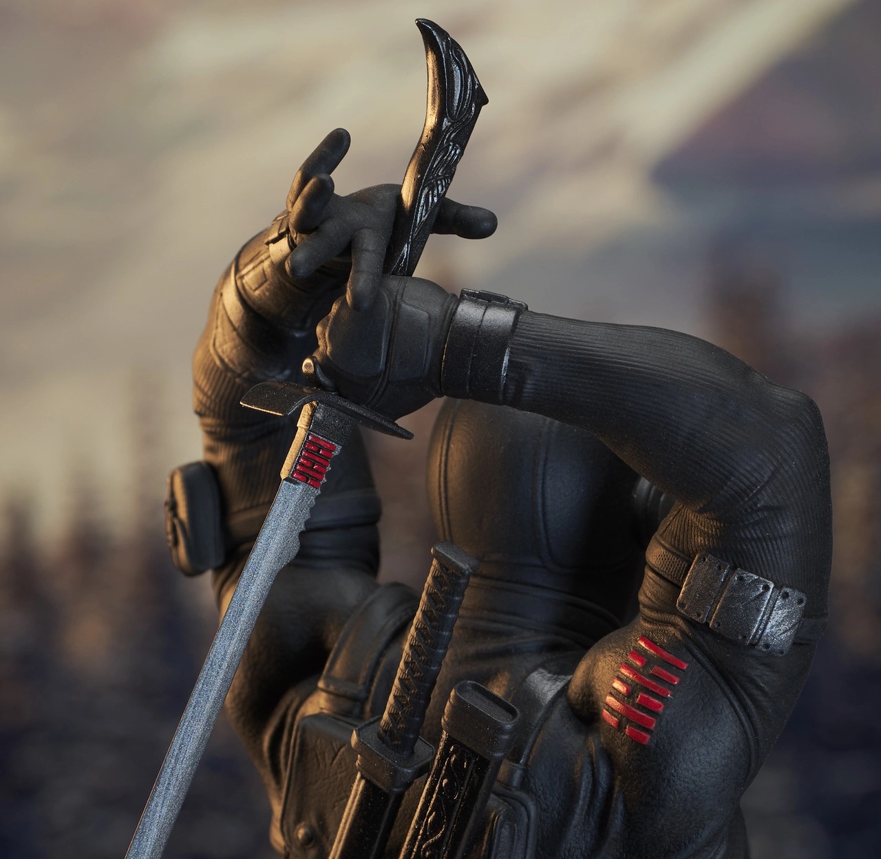 Diamond Select, Gallery ,G. I. Joe, Snake Eyes, Statue, ninja, Mark ...