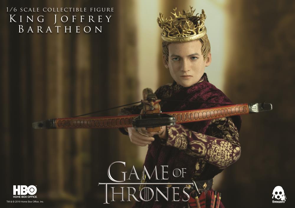 ThreeZero, Game of Thrones, Joffrey Baratheon, Deluxe, Sixth Scale ...