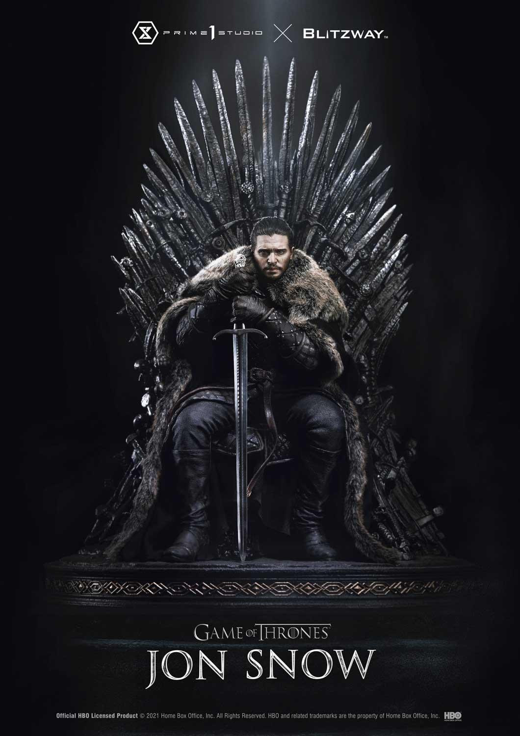 Prime 1 Studio Game of Thrones Jon Snow Ultimate Premium Masterline ...