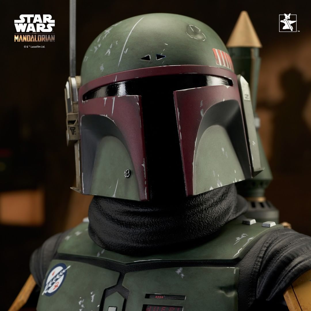 Gentle Giant, Star Wars, The Mandalorian, Boba Fett, Legends in 3D, 1/2 ...