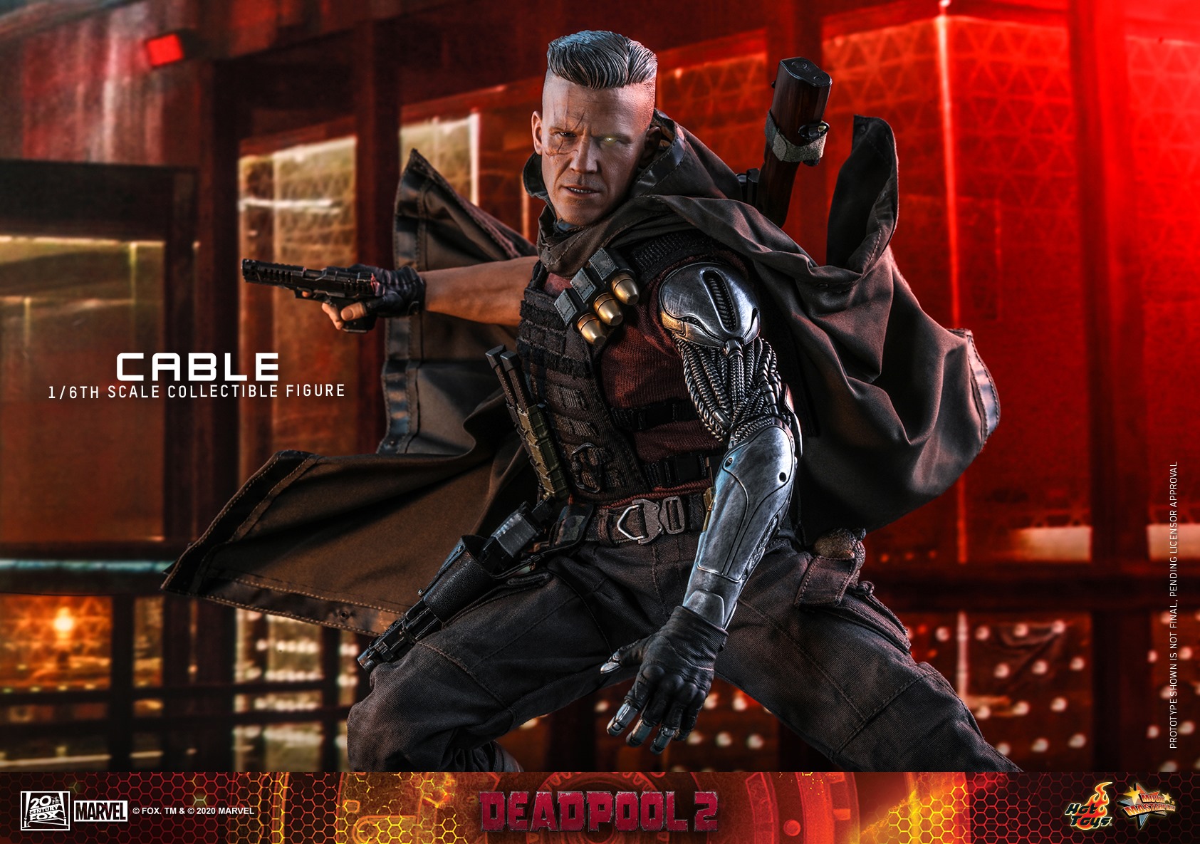 Hot Toys Marvel Cable Deadpool 2 Sixth Scale Figure: MMS583 | Fanboy ...