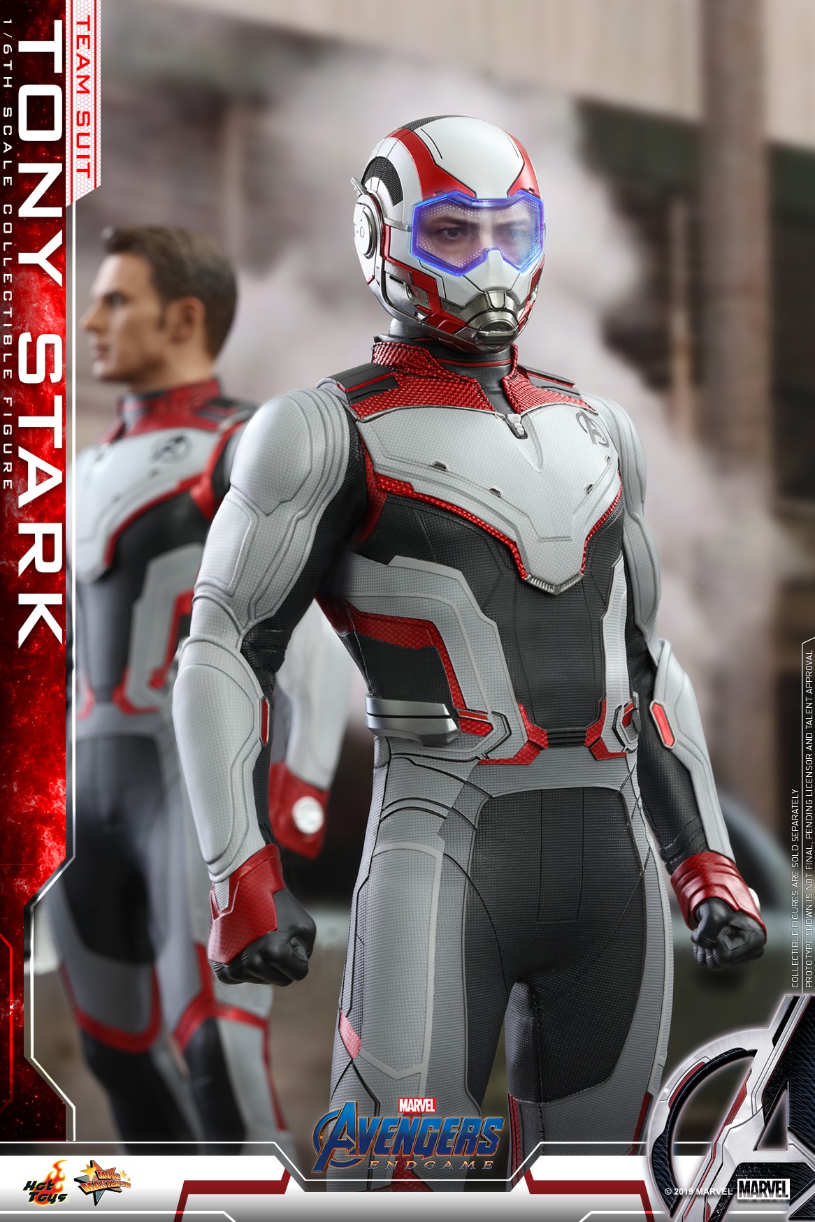 Hot Toys Marvel Avengers End Game Tony Stark (Team Suit) Sixth Scale ...
