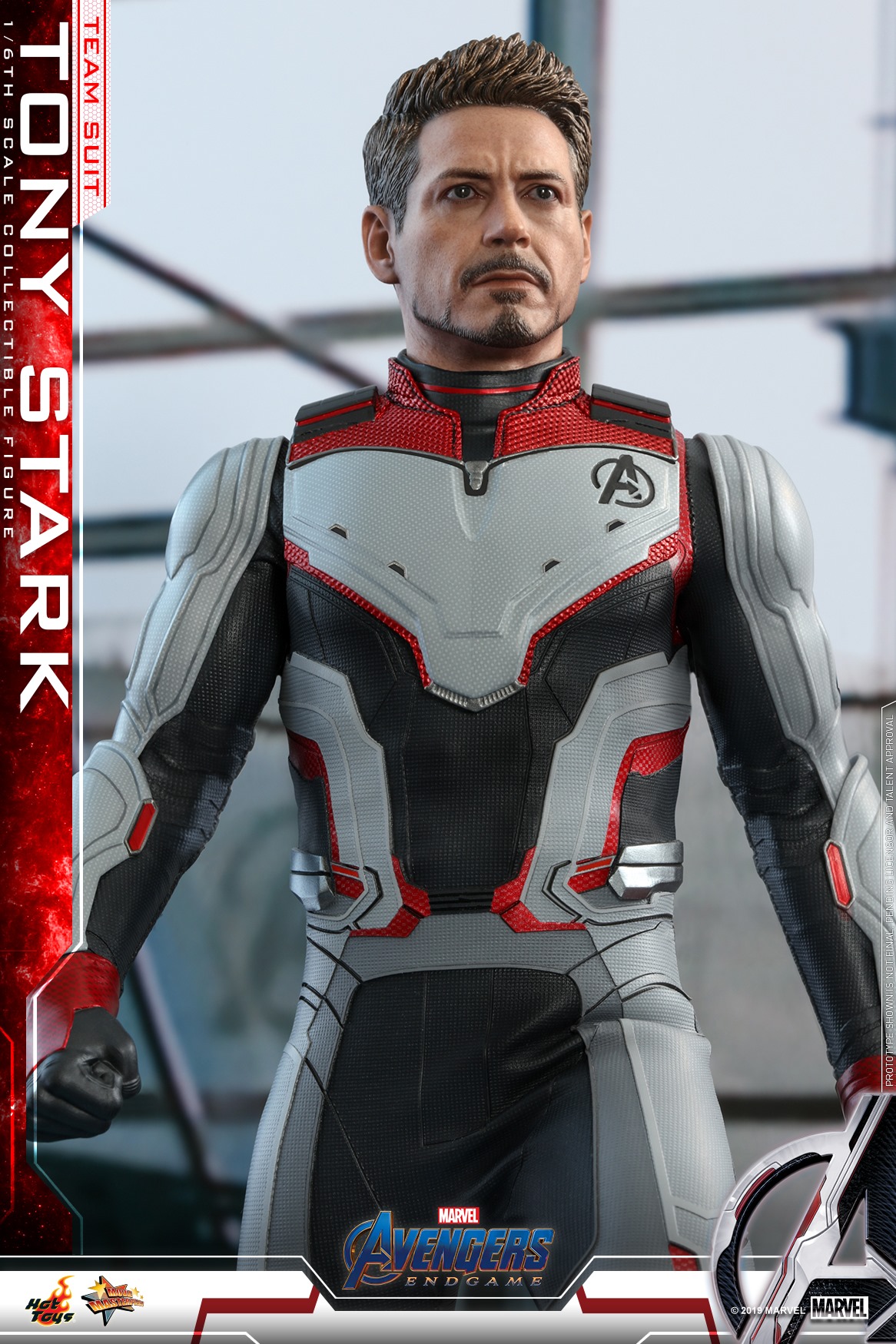 Hot Toys Marvel Avengers End Game Tony Stark (Team Suit) Sixth Scale ...