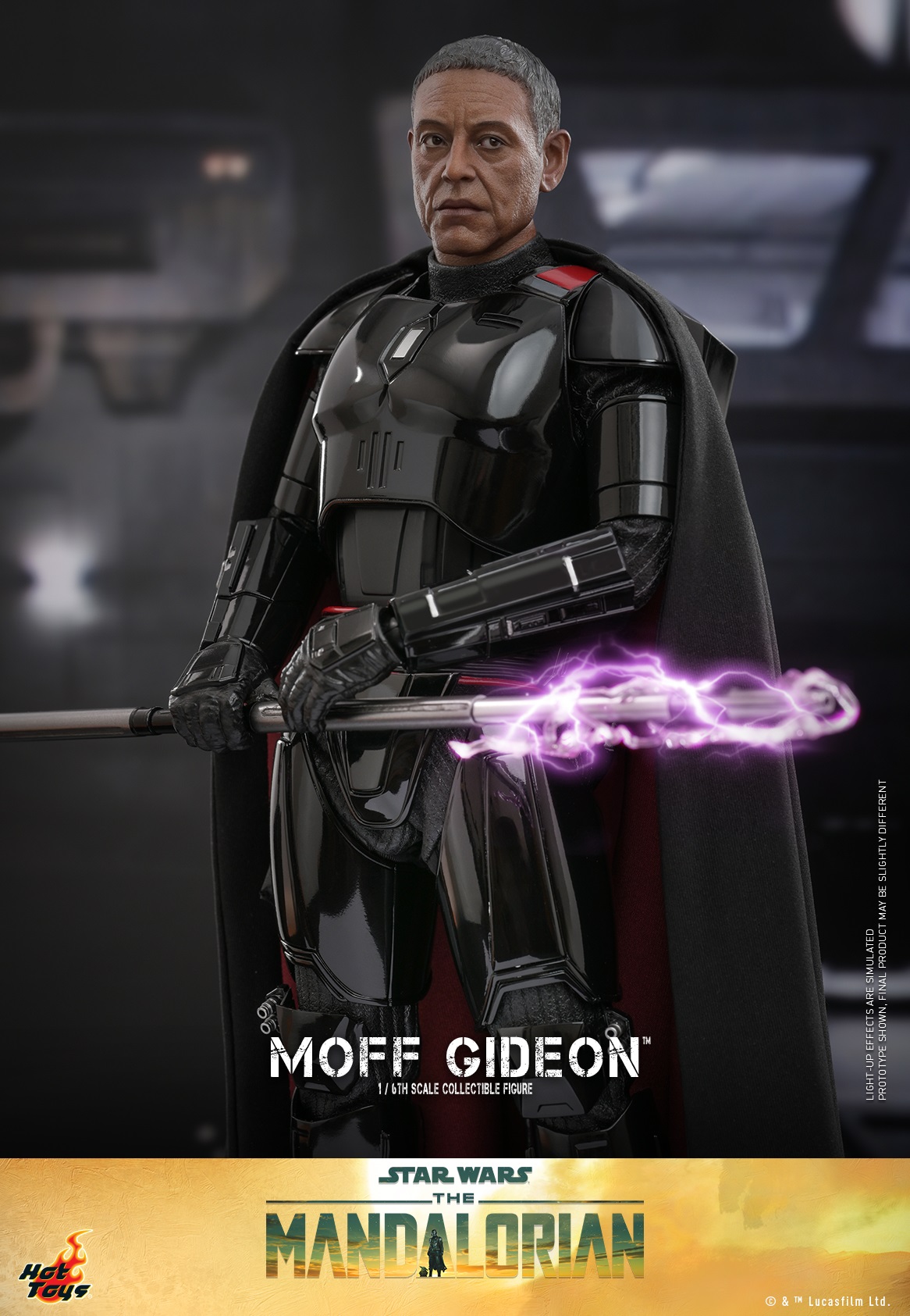 Hot Toys Star Wars: The Mandalorian Moff Gideon Television Masterpiece ...