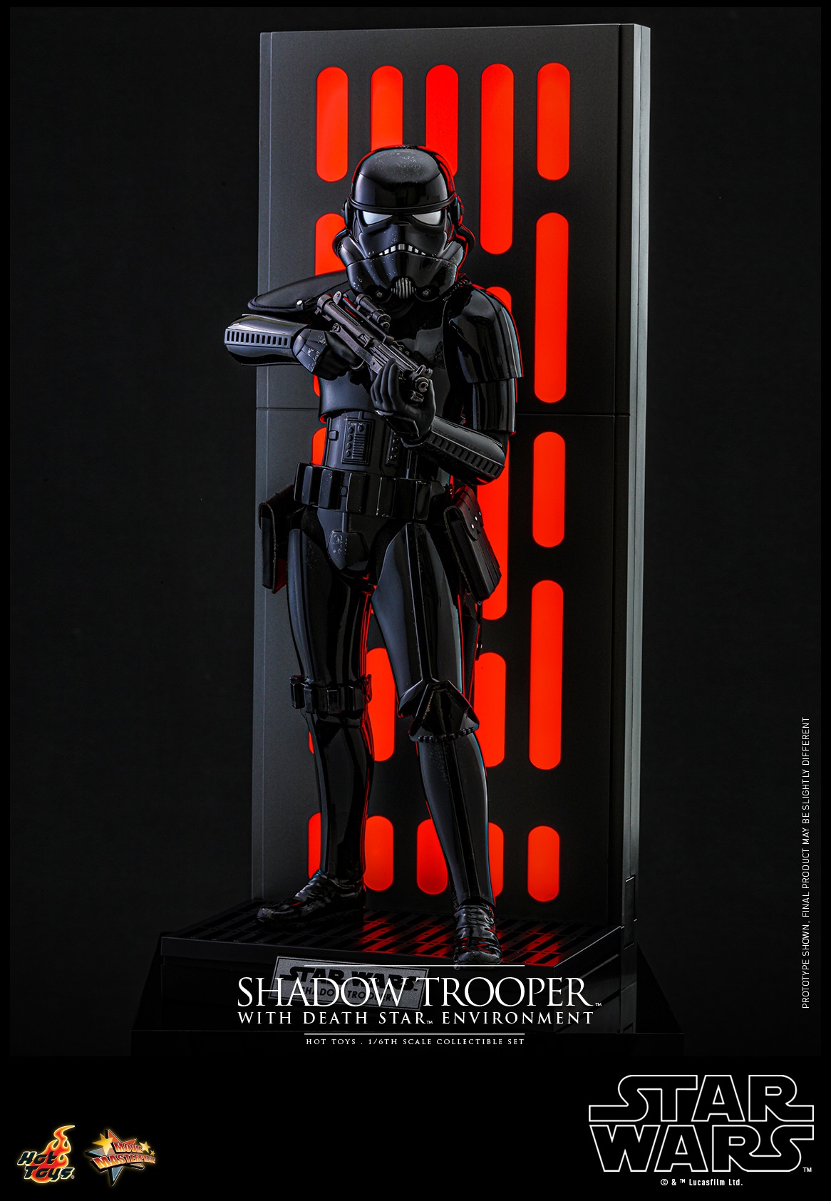 Hot Toys Star Wars Shadow Trooper with Death Star Environment Sixth ...