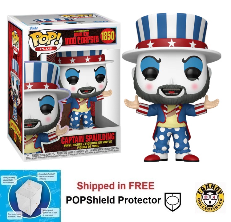 Funko POP Movies House of 1000 Corpses Captain Spaulding #1850 | Fanboy ...
