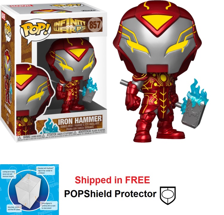 Funko POP Marvel Infinity Warps Iron Hammer - #857 | Fanboy Collectibles
