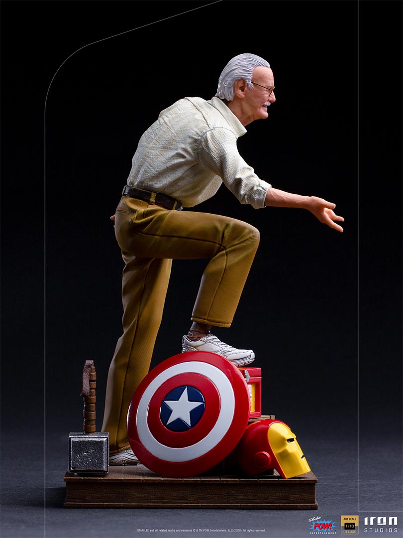 Iron Studios, Marvel, Marvel Comics, Stan Lee, Deluxe, Art Scale ...