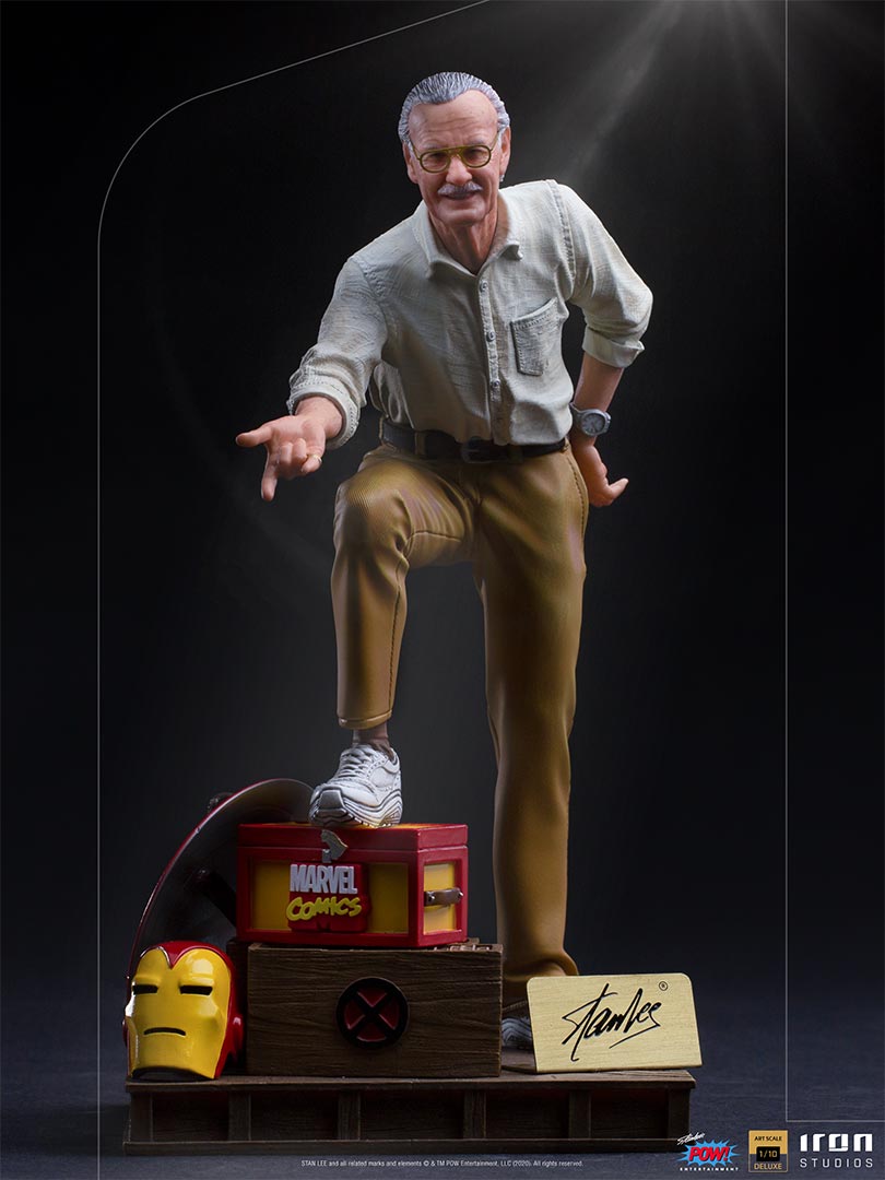 Iron Studios, Marvel, Marvel Comics, Stan Lee, Deluxe, Art Scale ...