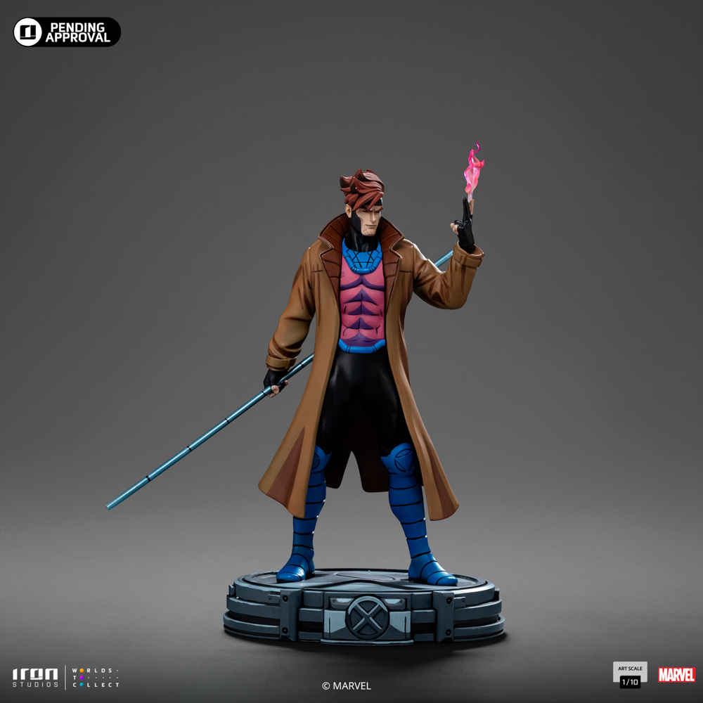 Iron Studios X-Men 97 Gambit Art Scale Statue | Fanboy Collectibles