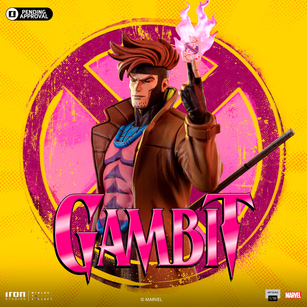 Iron Studios X-Men 97 Gambit Art Scale Statue | Fanboy Collectibles