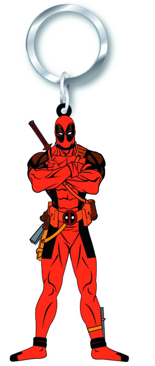 Monogram Marvel Deadpool PVC Keyring | Fanboy Collectibles