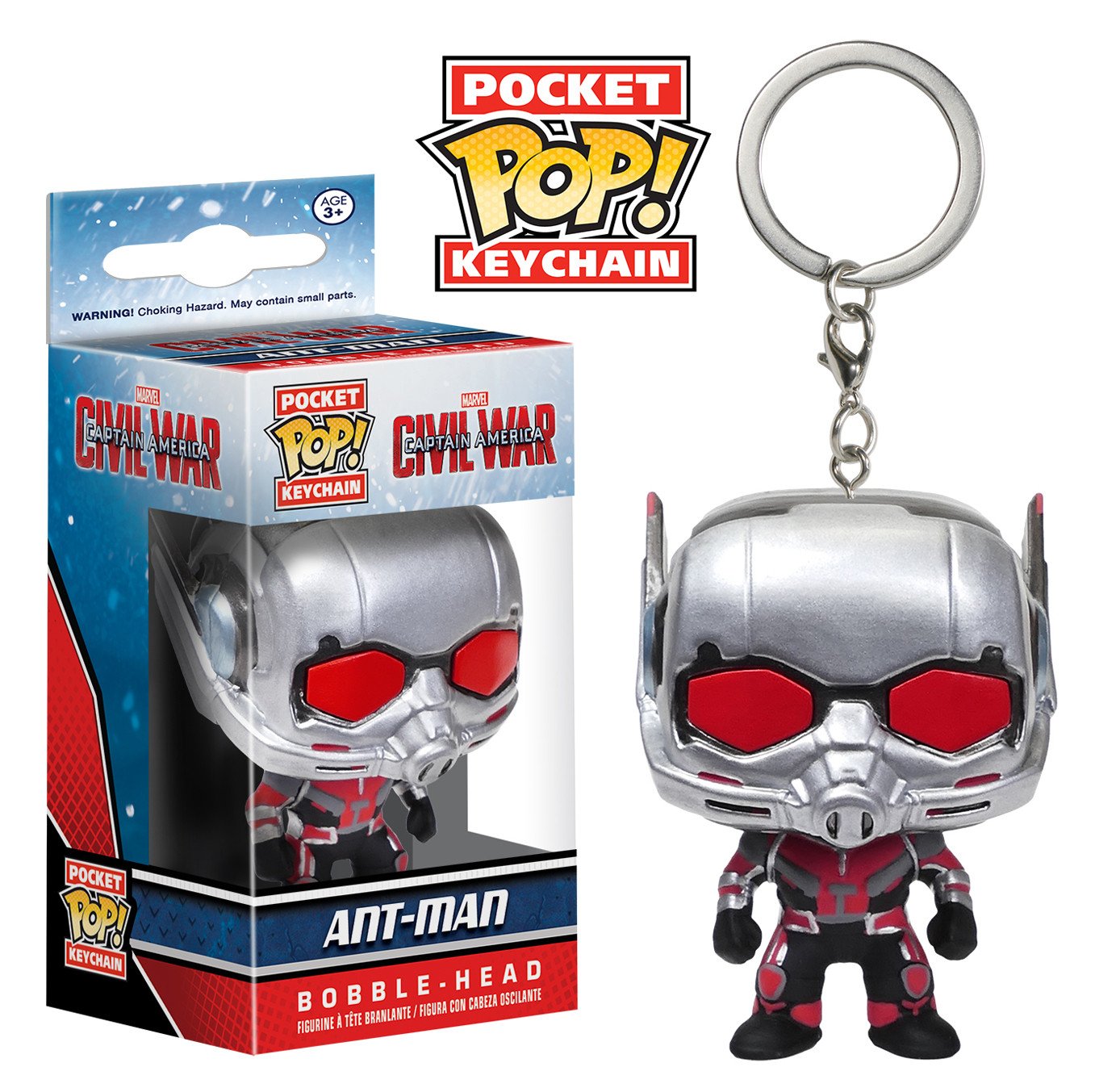 Funko Pocket POP Keychain Marvel Civil War Ant-Man | Fanboy Collectibles