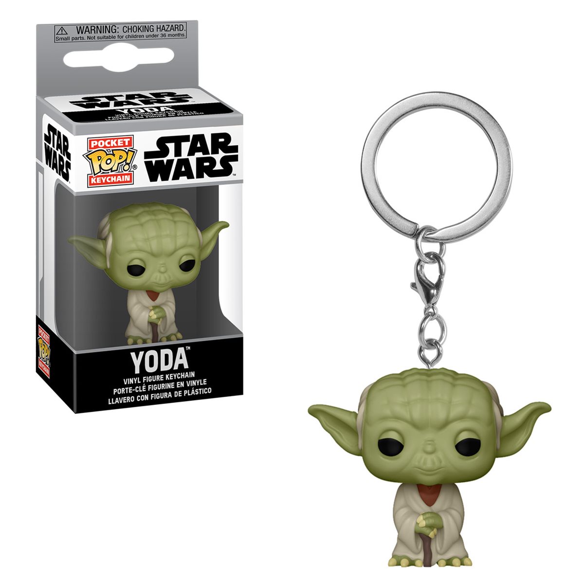 Funko, Pocket POP, POP, Keychain, Star Wars, Yoda, Jedi | Fanboy ...