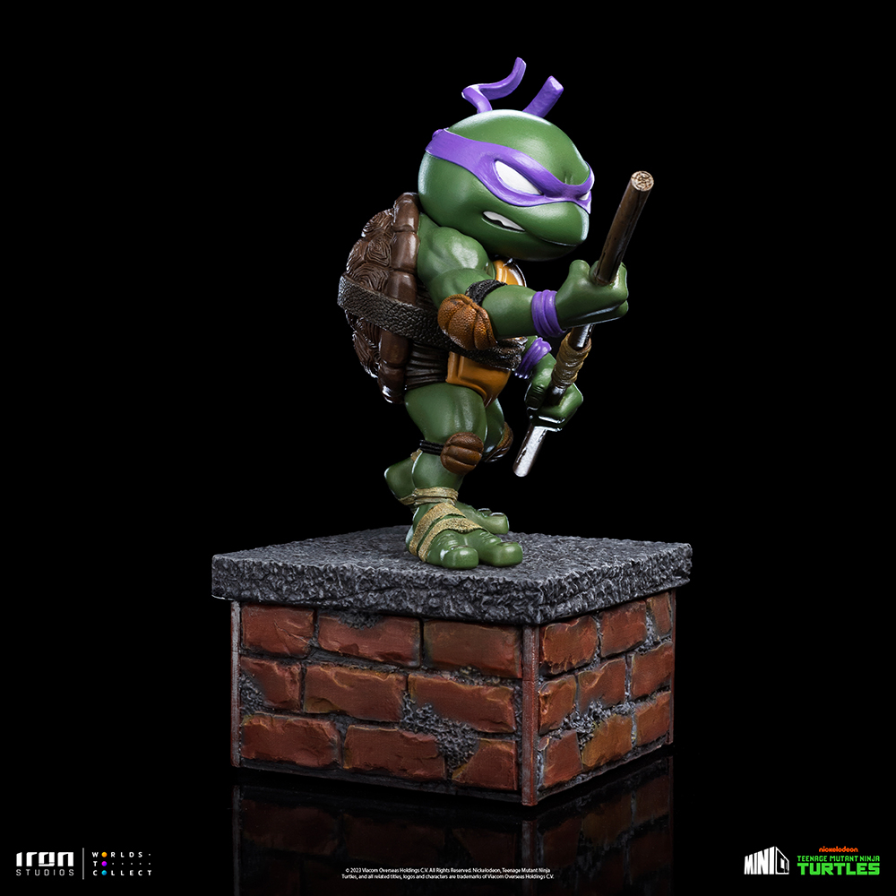 Iron Studios TMNT (Teenage Mutant Ninja Turtles) Mini Co Donatello ...
