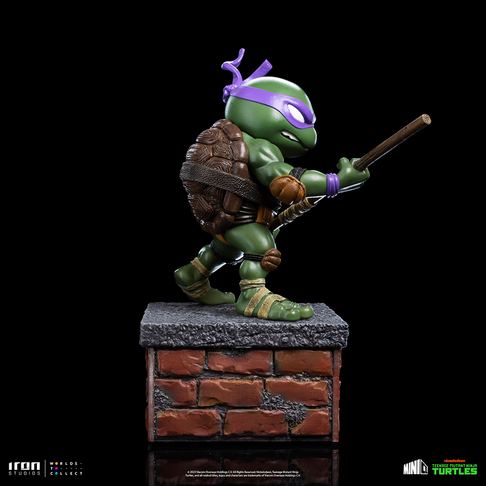 Iron Studios TMNT (Teenage Mutant Ninja Turtles) Mini Co Donatello ...