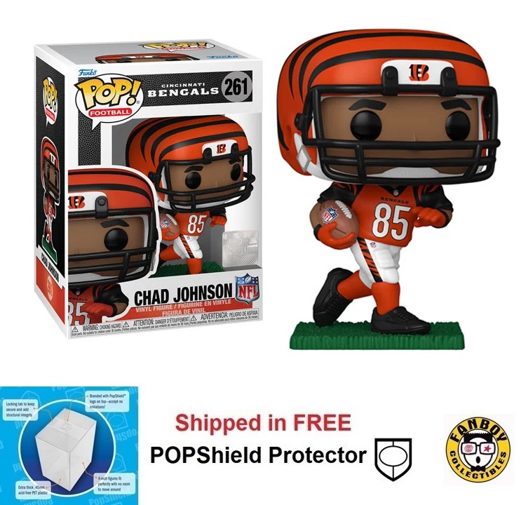 Funko POP NFL Cincinnati Bengals Chad Johnson #261 | Fanboy Collectibles