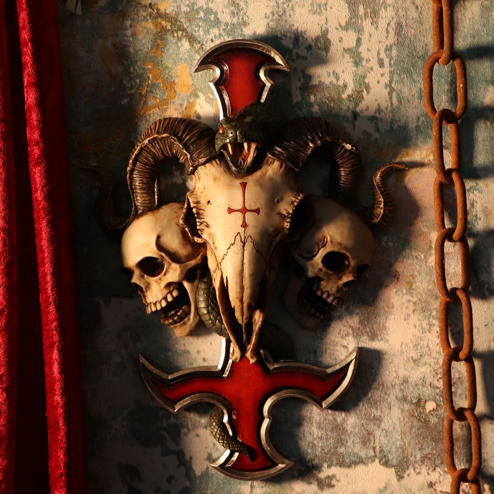 Nemesis Now Devil's Cross Wall Plaque | Fanboy Collectibles