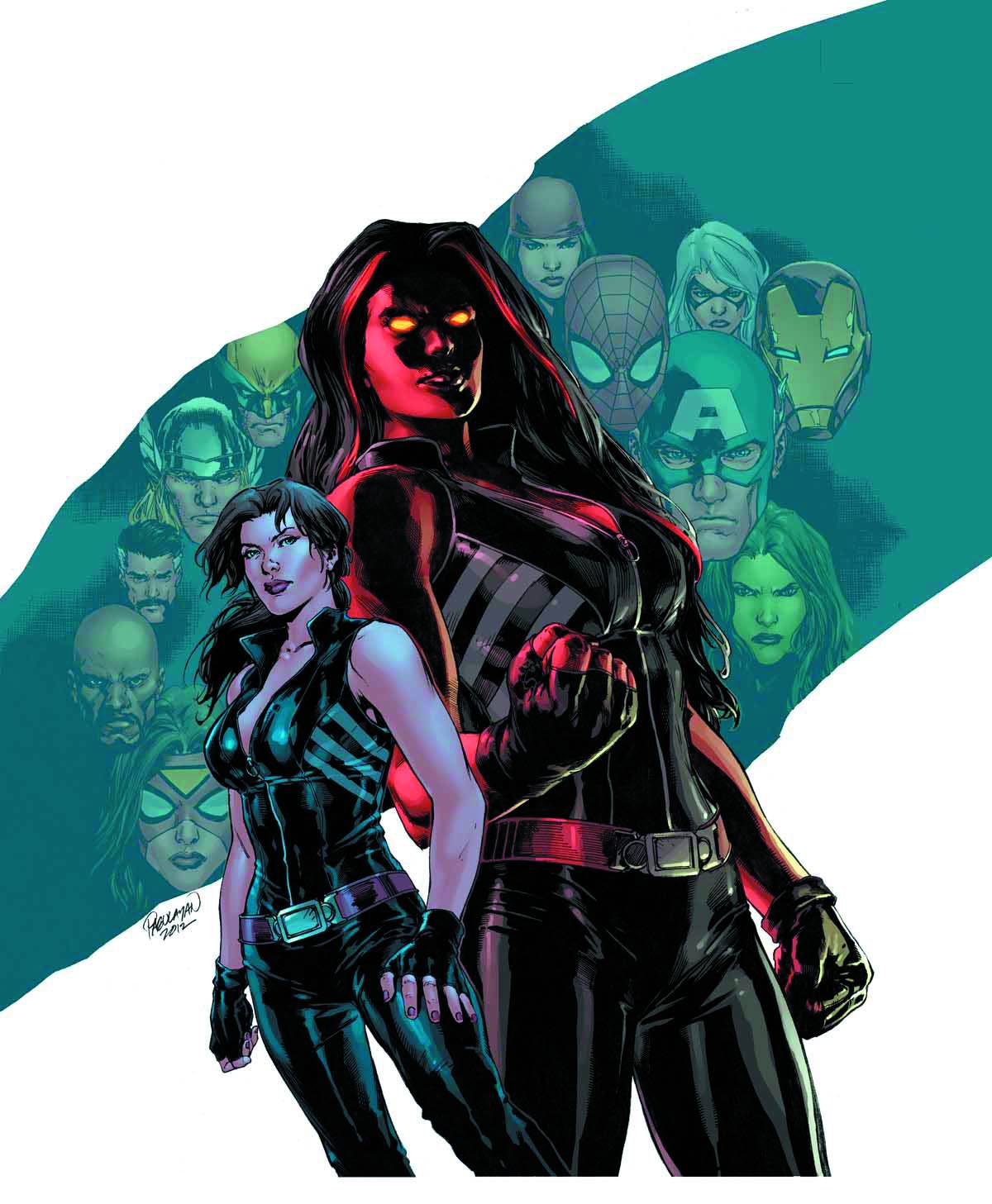 Marvel Red She-Hulk Carlos Pagulayan Poster | Fanboy Collectibles