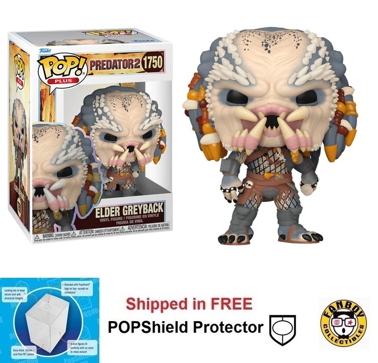 Funko POP Plus Predator 2 Elder Greyback #1750 | Fanboy Collectibles