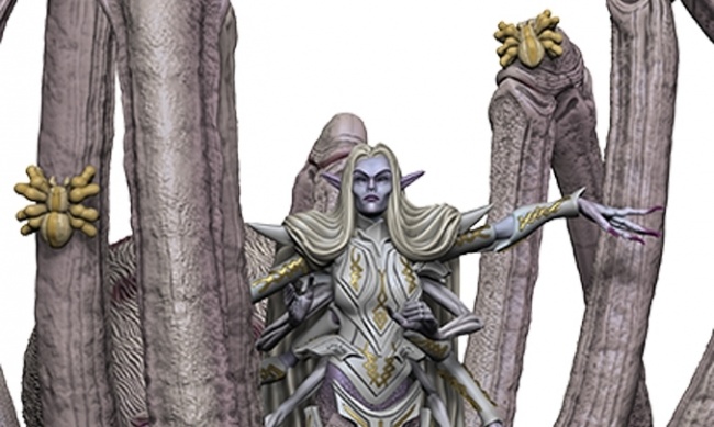 WizKids Dungeons & Dragons Forgotten Realms Lolth Spider Queen Figure ...