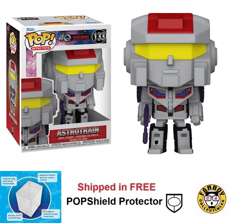 Funko POP Retro Toys Transformers Astrotrain #133 | Fanboy Collectibles