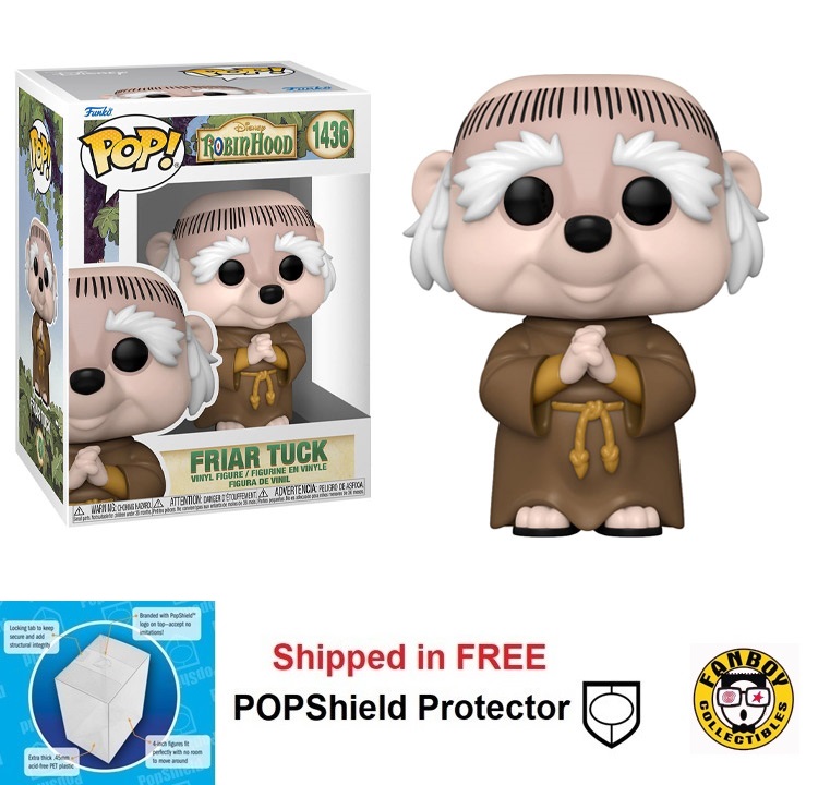 Funko POP Disney Robin Hood Friar Tuck #1436 | Fanboy Collectibles