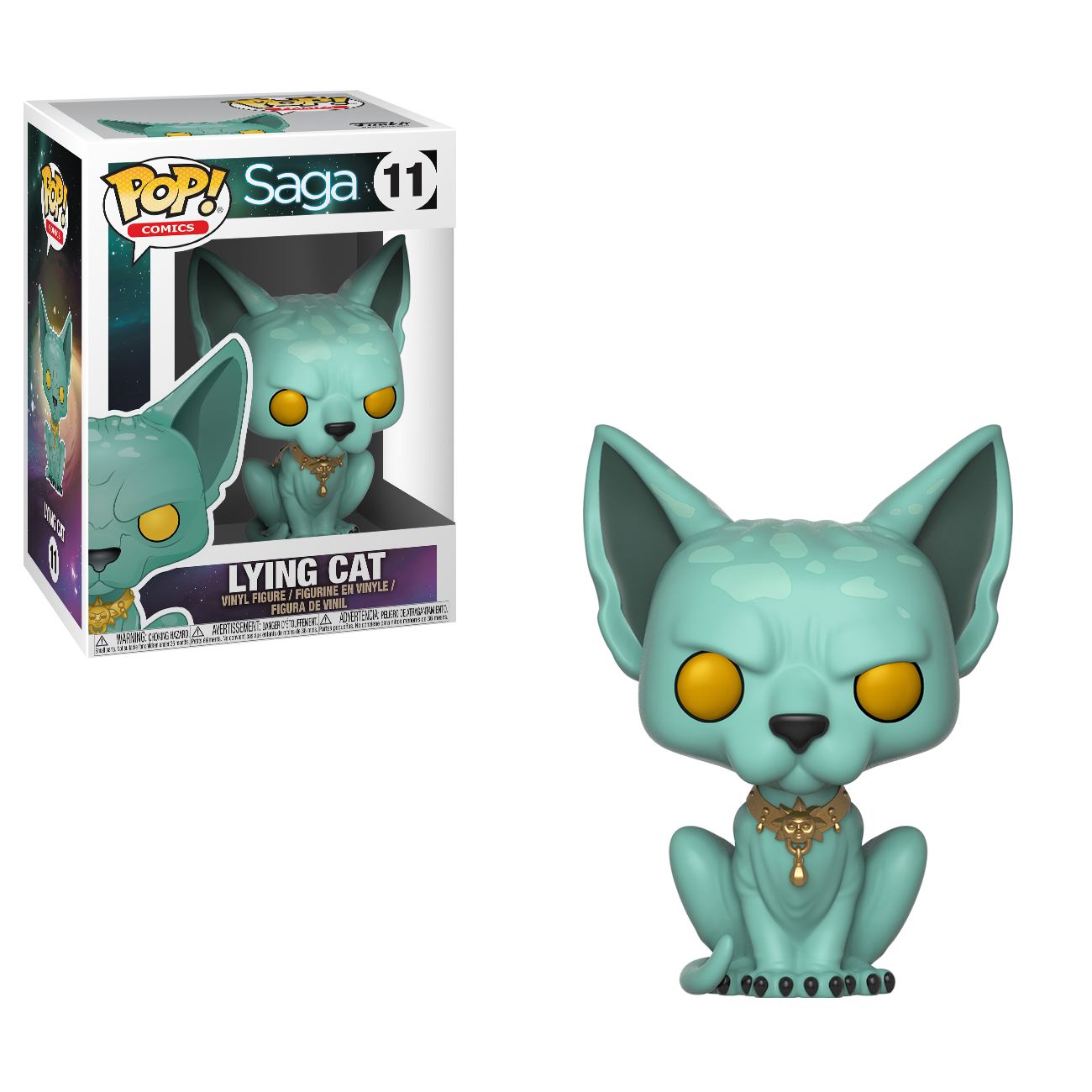 Funko POP Saga Lying Cat Figure - #11 | Fanboy Collectibles