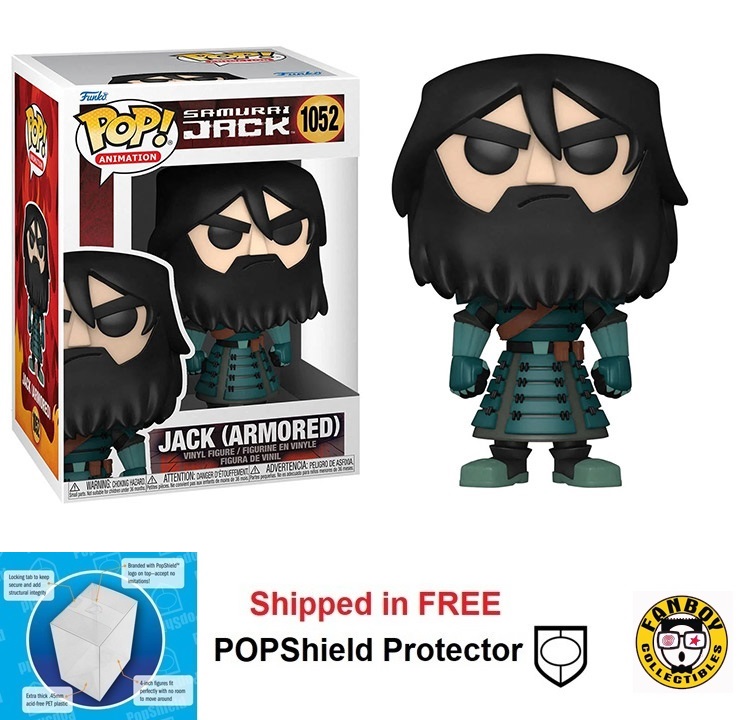 Funko POP Animation Samurai Jack Armored #1052 | Fanboy Collectibles