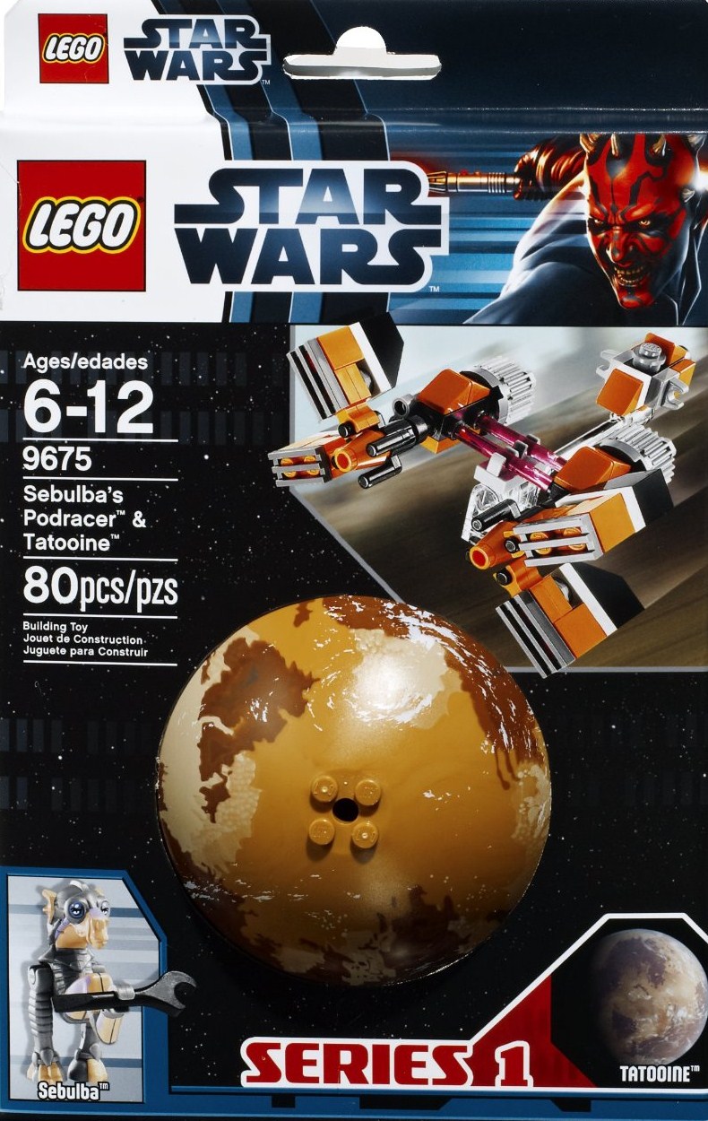LEGO Star Wars Sebulba's Podracer & Tatooine 9675 | Fanboy Collectibles