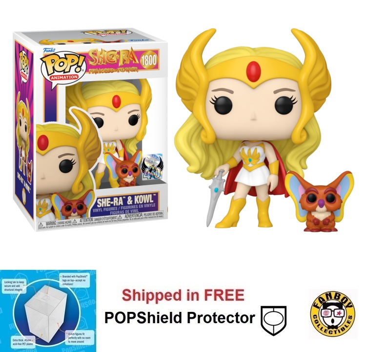 Funko POP Animation She-Ra Princess of Power She-Ra & Kowl #1800 ...