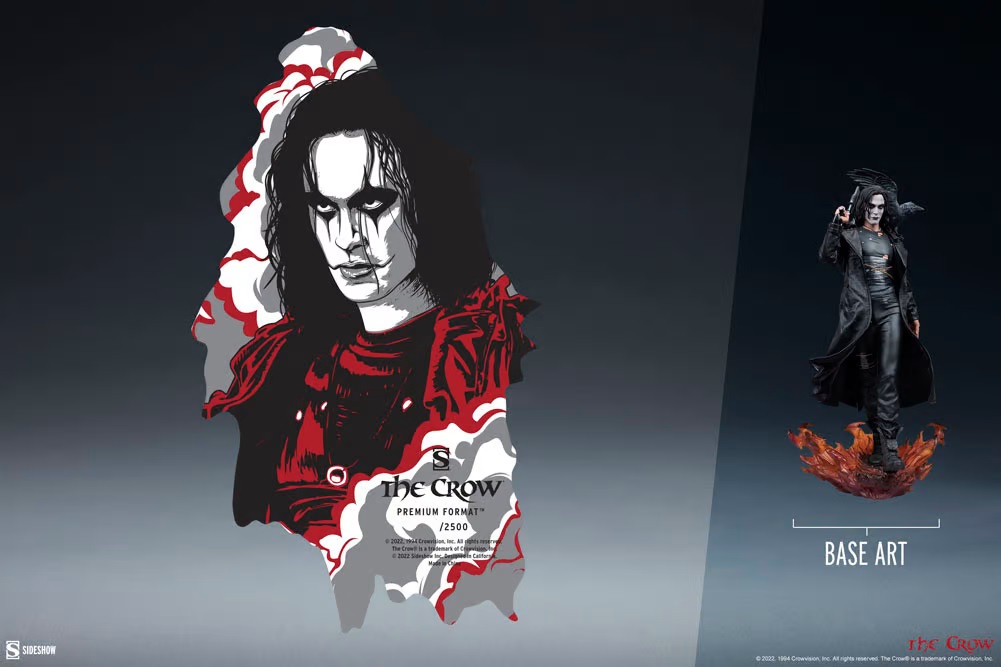 Sideshow Collectibles, The Crow, Eric Draven, Premium Format, Figure ...