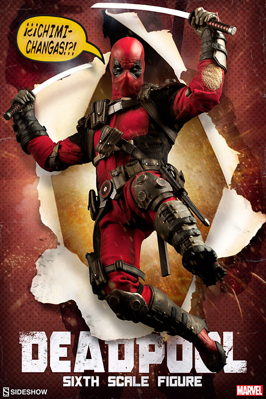 Sideshow, Collectibles, Deadpool, Sixth Scale Figure | Fanboy Collectibles