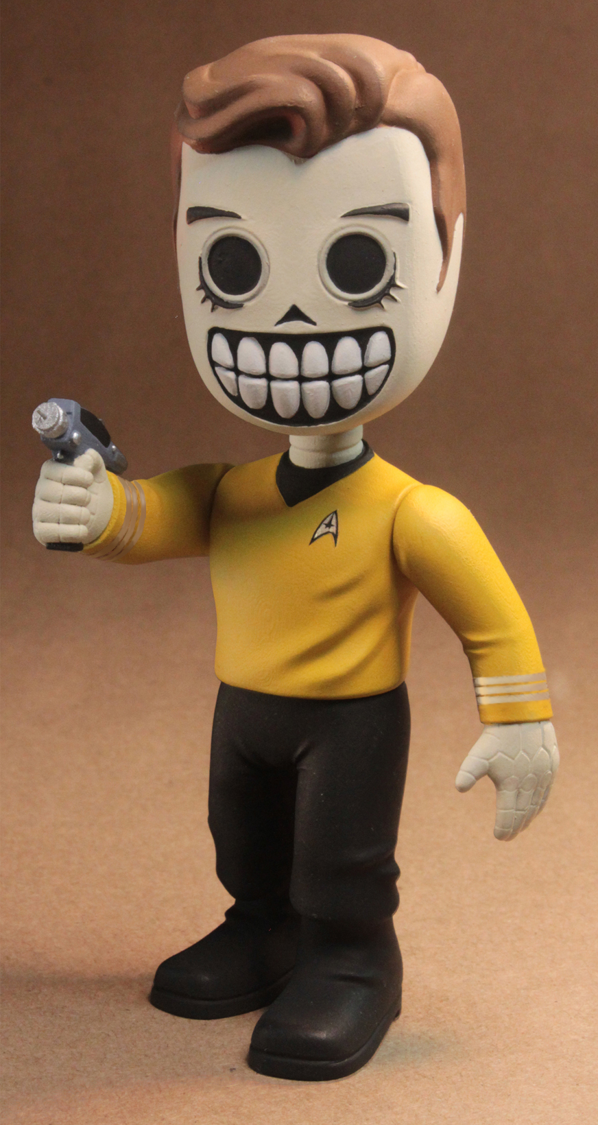 NECA, Star Trek, Skele-Trek,s Captain Kirk, Figure, Sci-Fi, Science ...