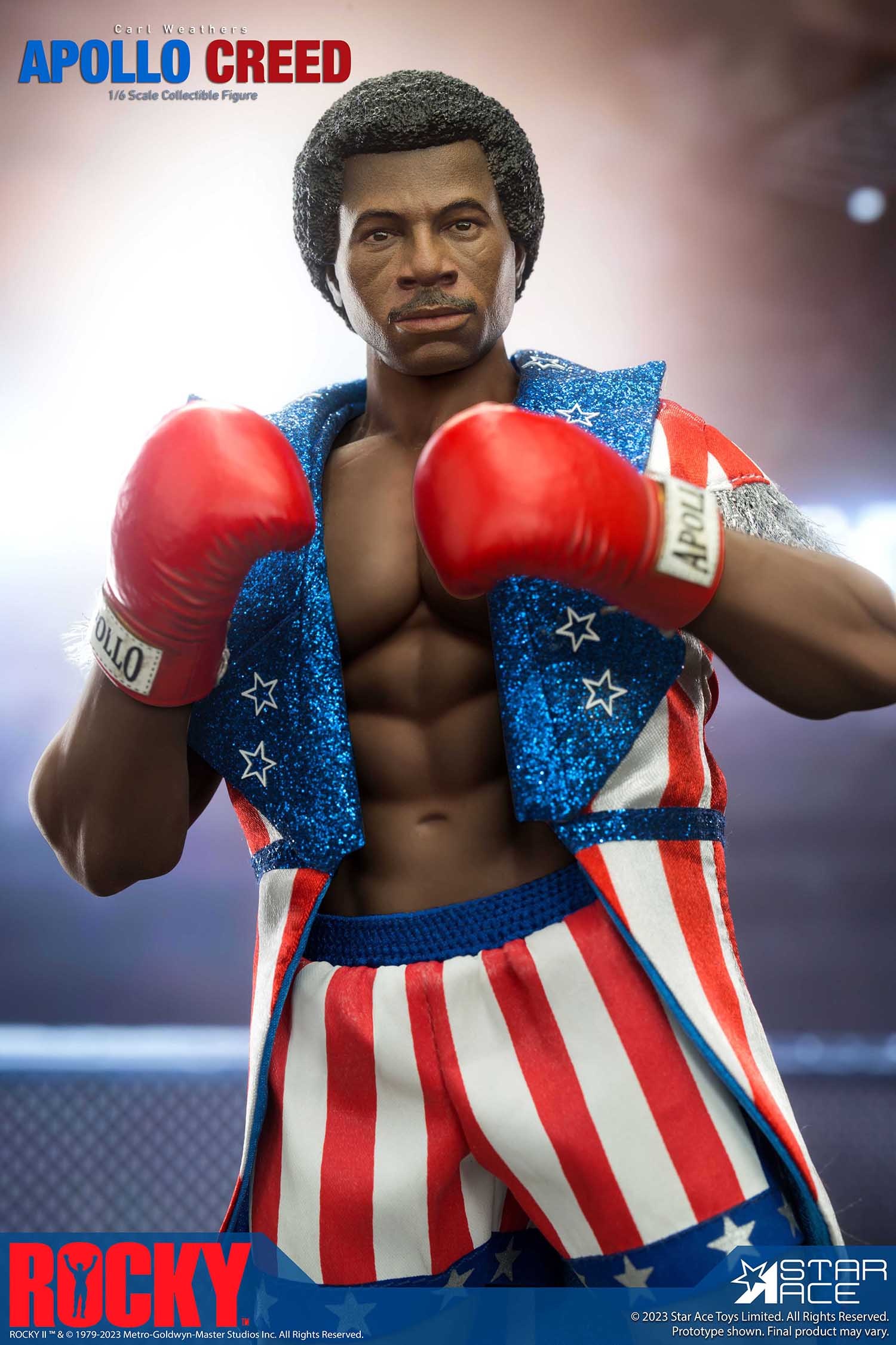 Star Ace, Apollo Creed, Sixth Scale, Figure, Rocky, Rocky Balboa, Carl ...
