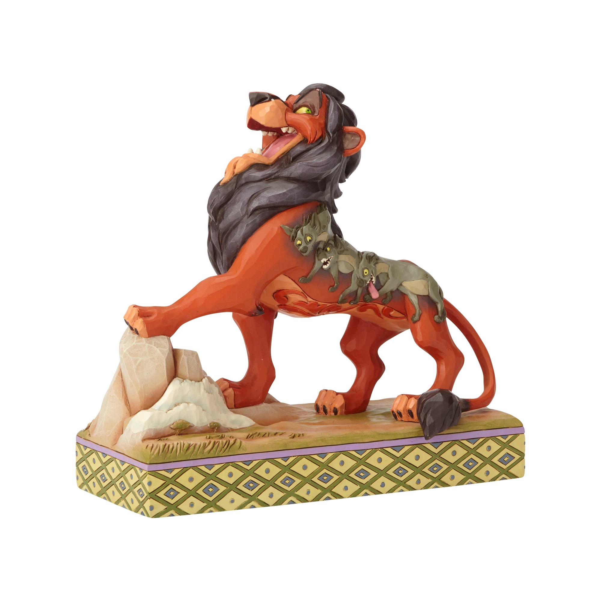 Disney Traditions Lion King Scar Villain Preening Predator Statue ...