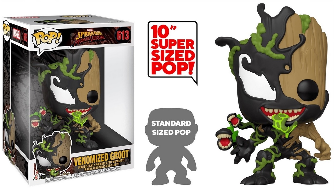 Funko POP Marvel Venom Series Venomized Groot 10 Inch #613 | Fanboy ...